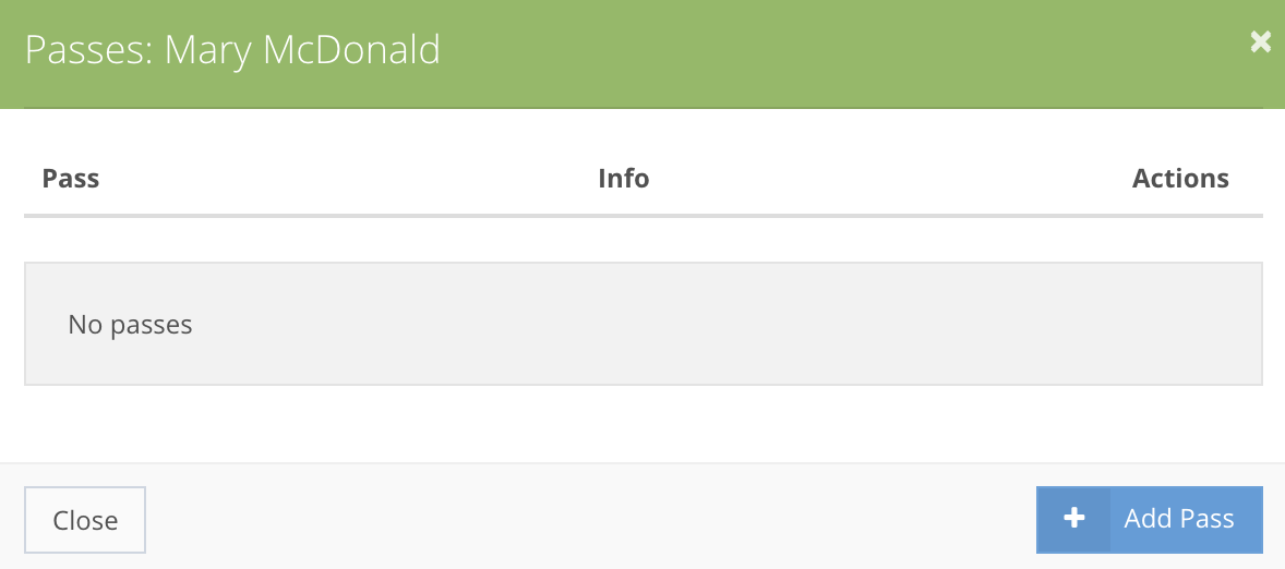 How do I sell a Pass? (Customer file view) - Ovatu Help Guides