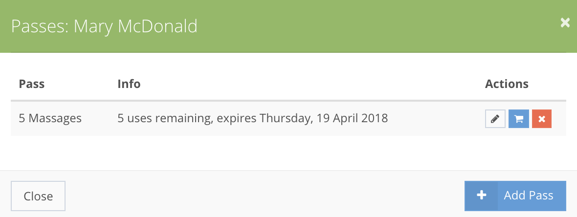How do I sell a Pass? (Customer file view) - Ovatu Help Guides
