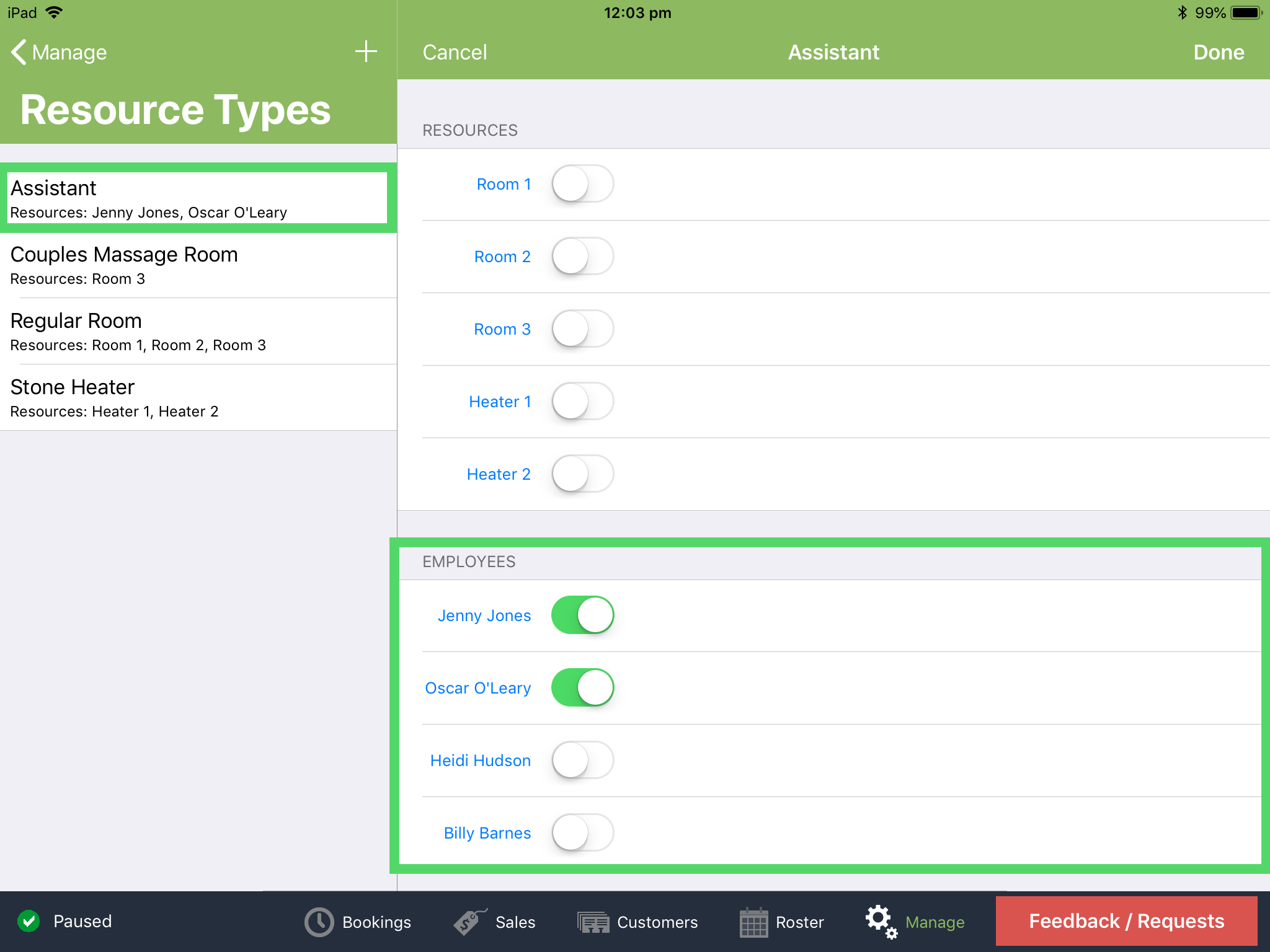 How do I tag an Employee as a Resource Type? - Ovatu Help Guides