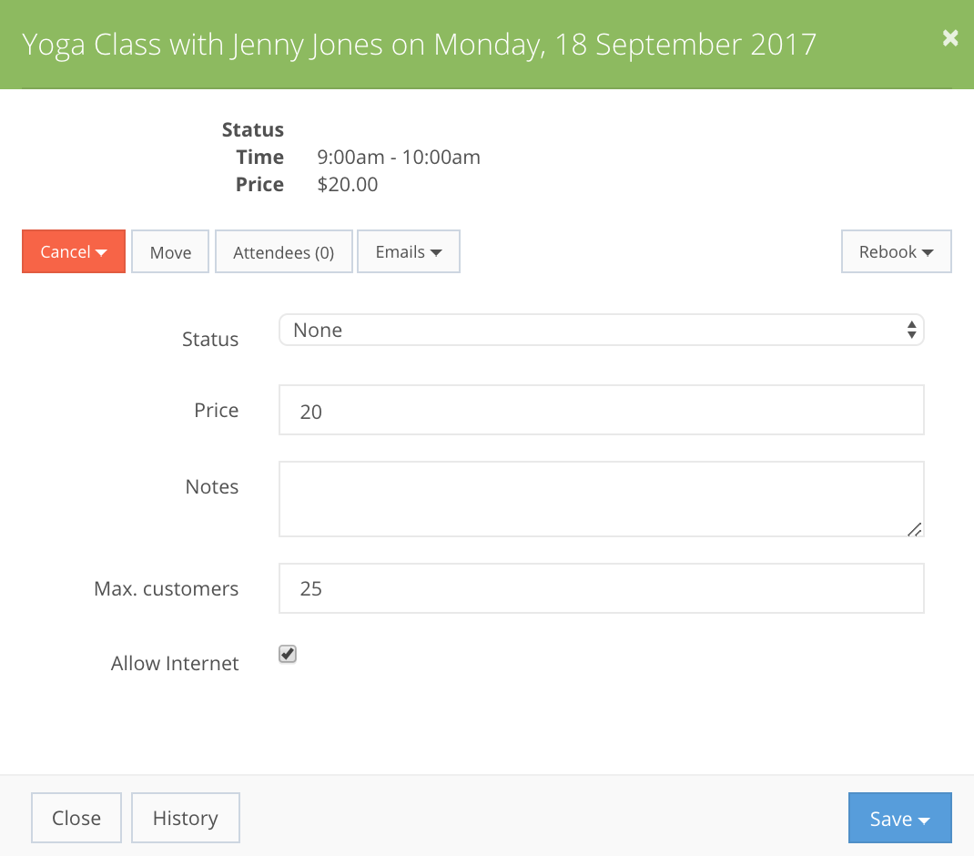 How do I book Customers into a Class Reservation? - Ovatu Help Guides