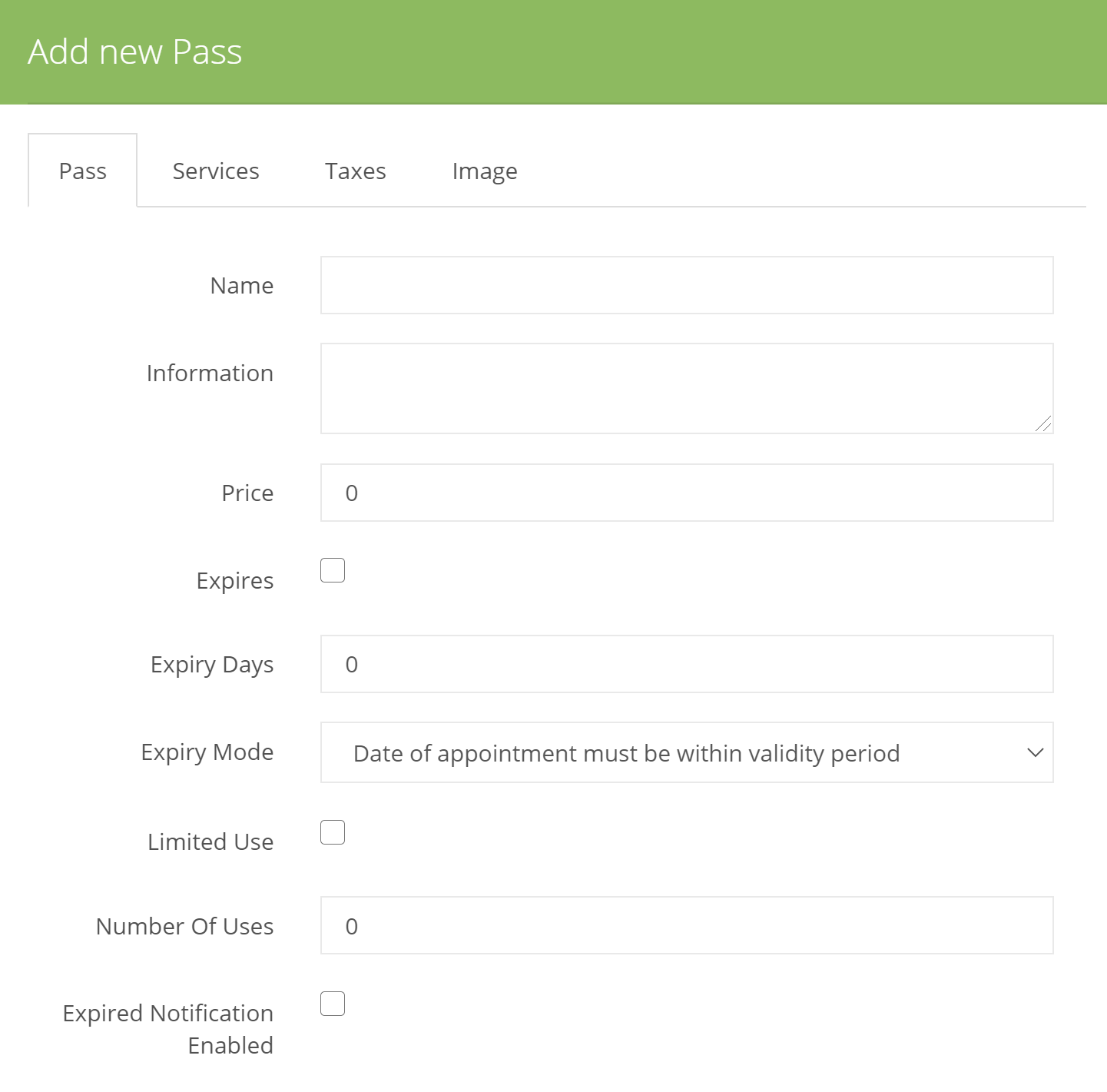 How do I create a Pass Type? - Ovatu Help Guides