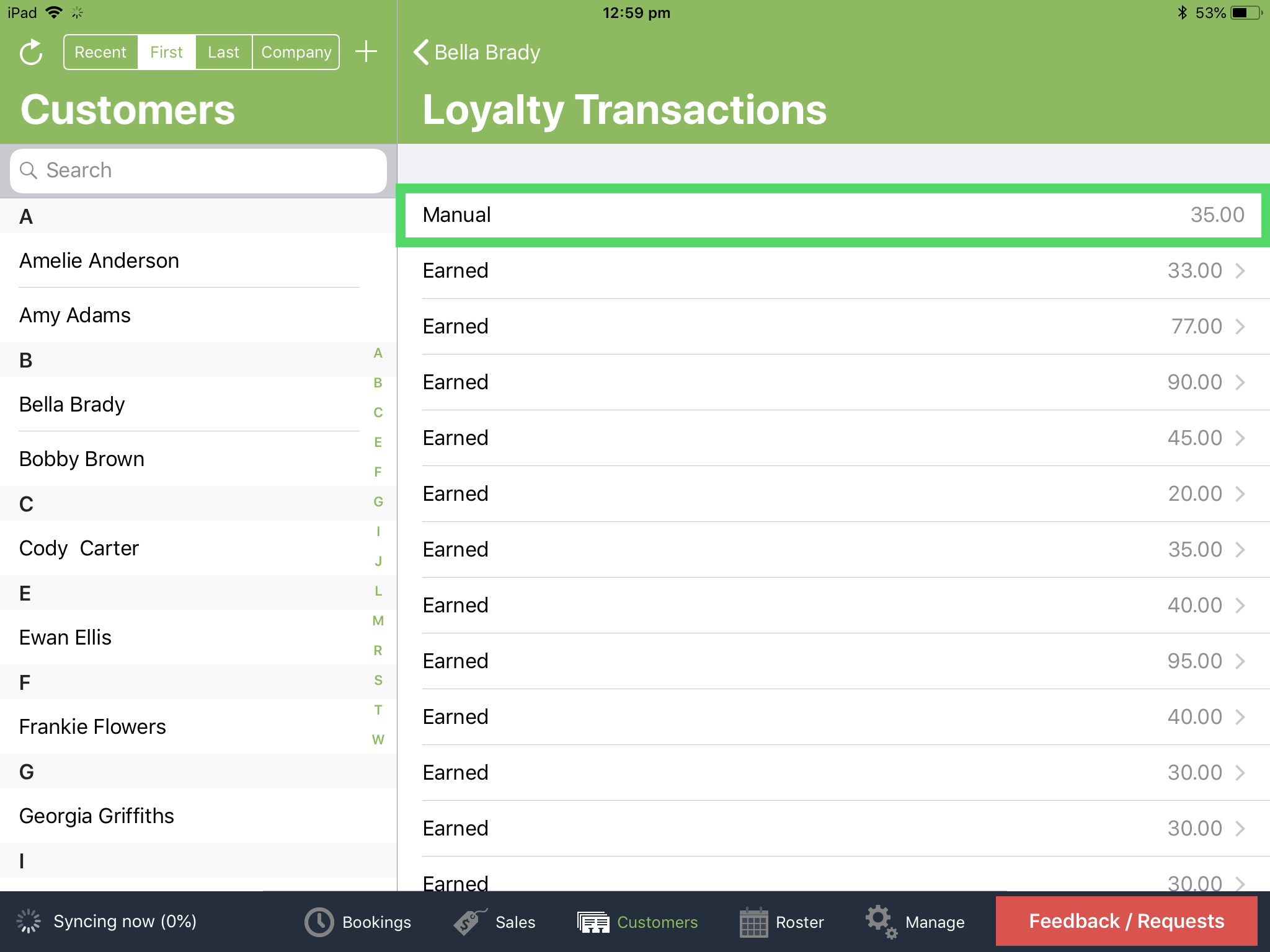 How do I modify a Customer's Loyalty Points? - Ovatu Help Guides