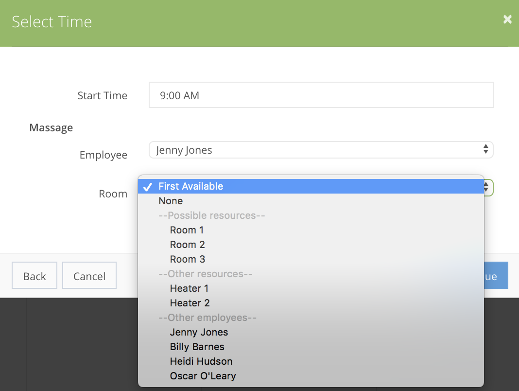 How do I create a Reservation using Resources? - Ovatu Help Guides