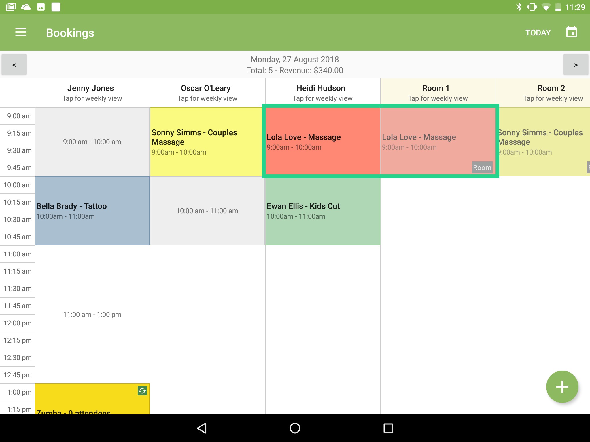 How do I create a Reservation using Resources? - Ovatu Help Guides