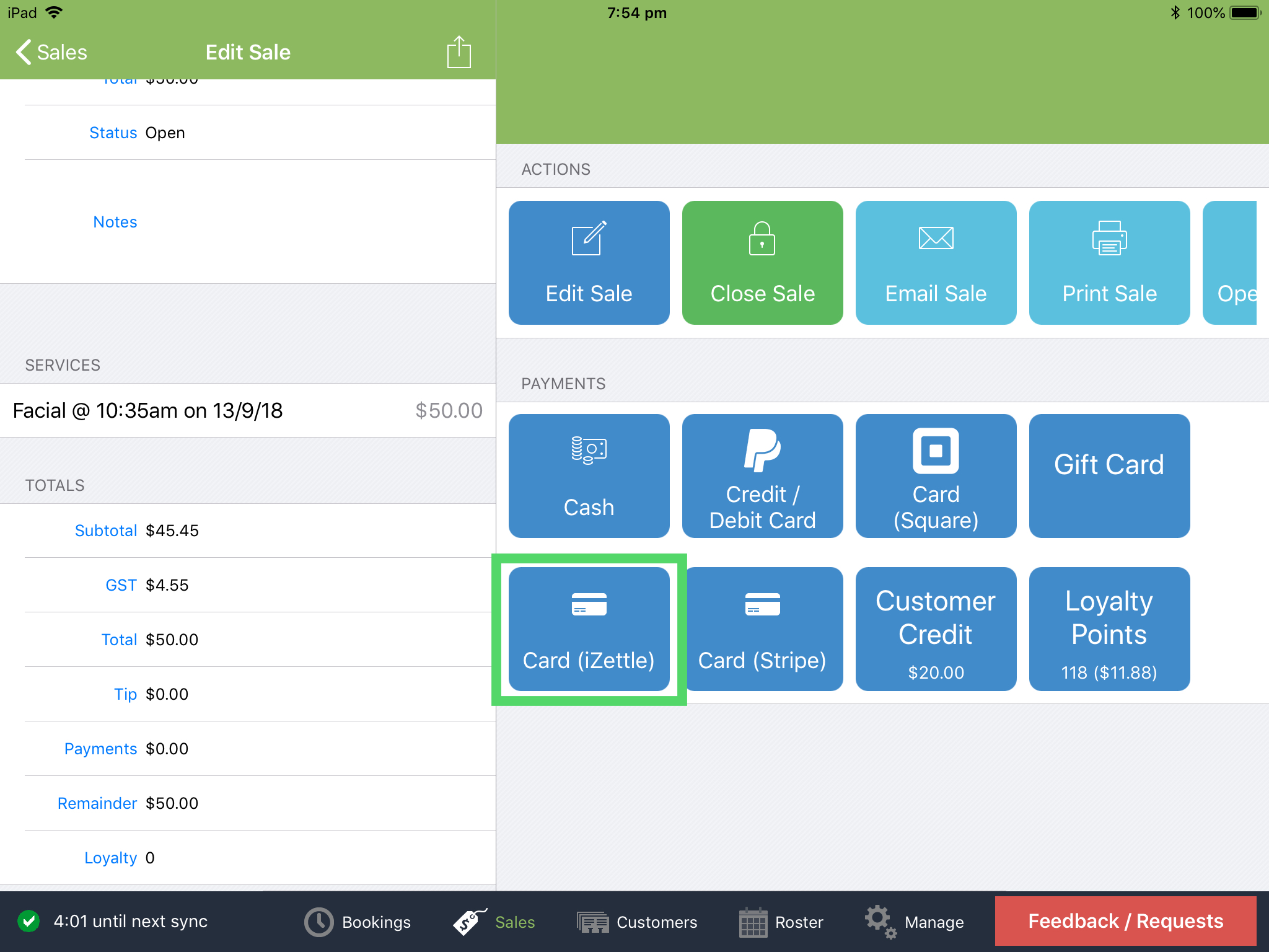 How do I connect my iZettle card reader? - Ovatu Help Guides