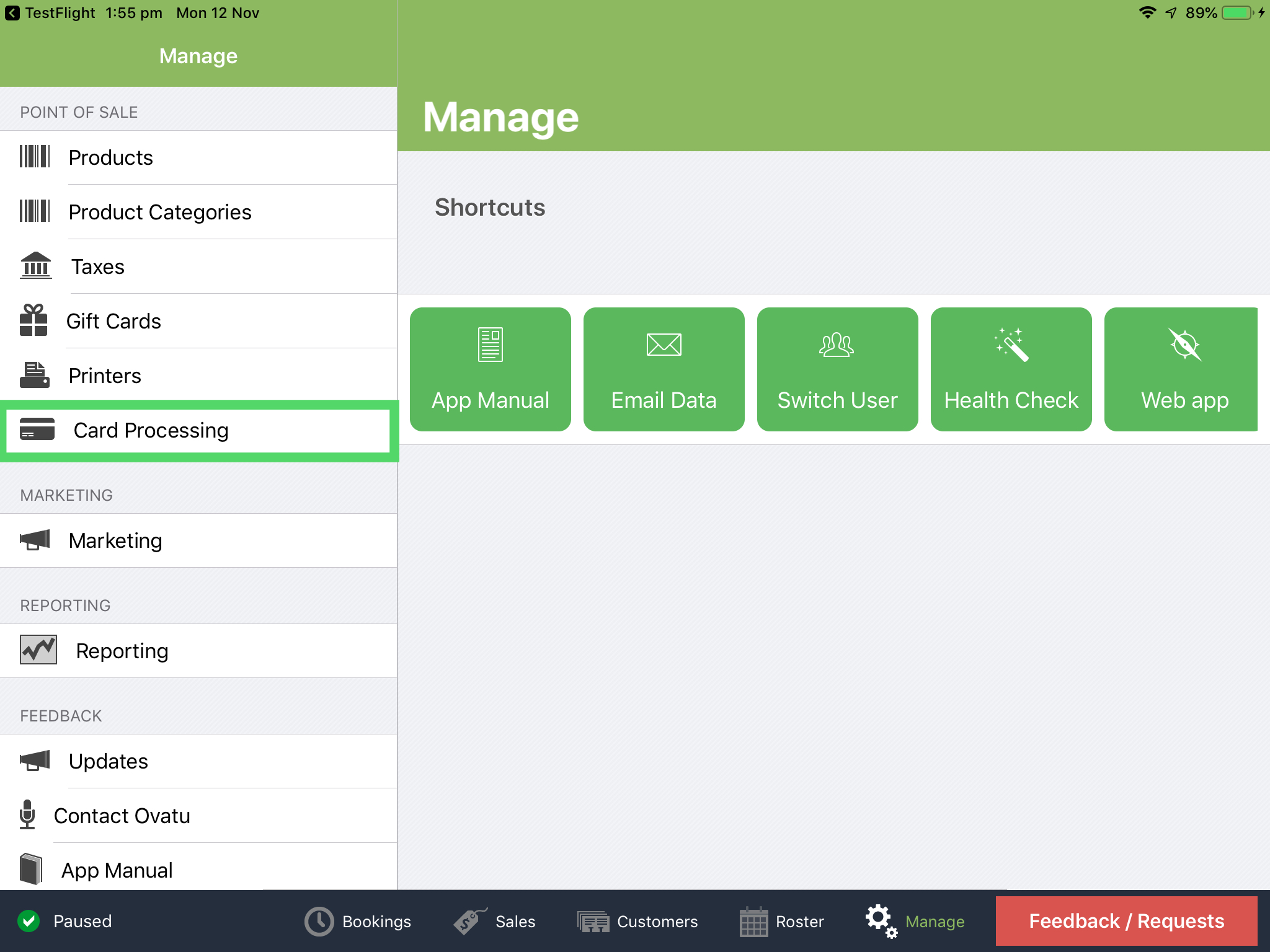 How do I connect my Sum Up card reader? - Ovatu Help Guides