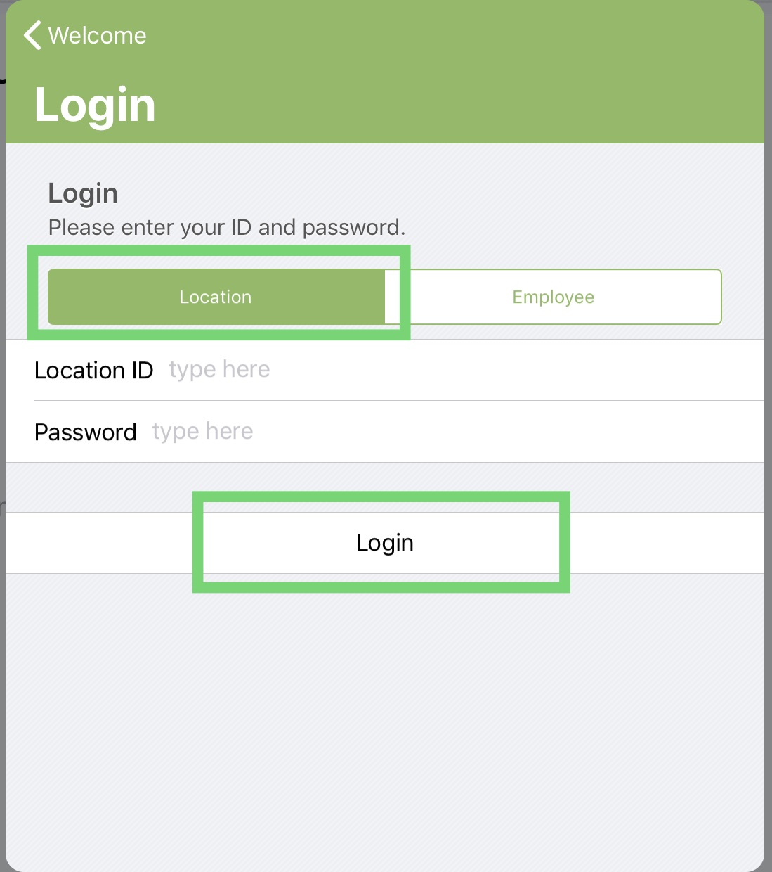 What is the difference between Location login and Employee Login ...