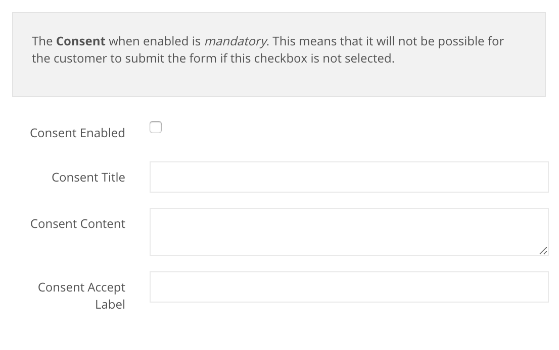 Update: Consent Checkbox within a Form | Ovatu