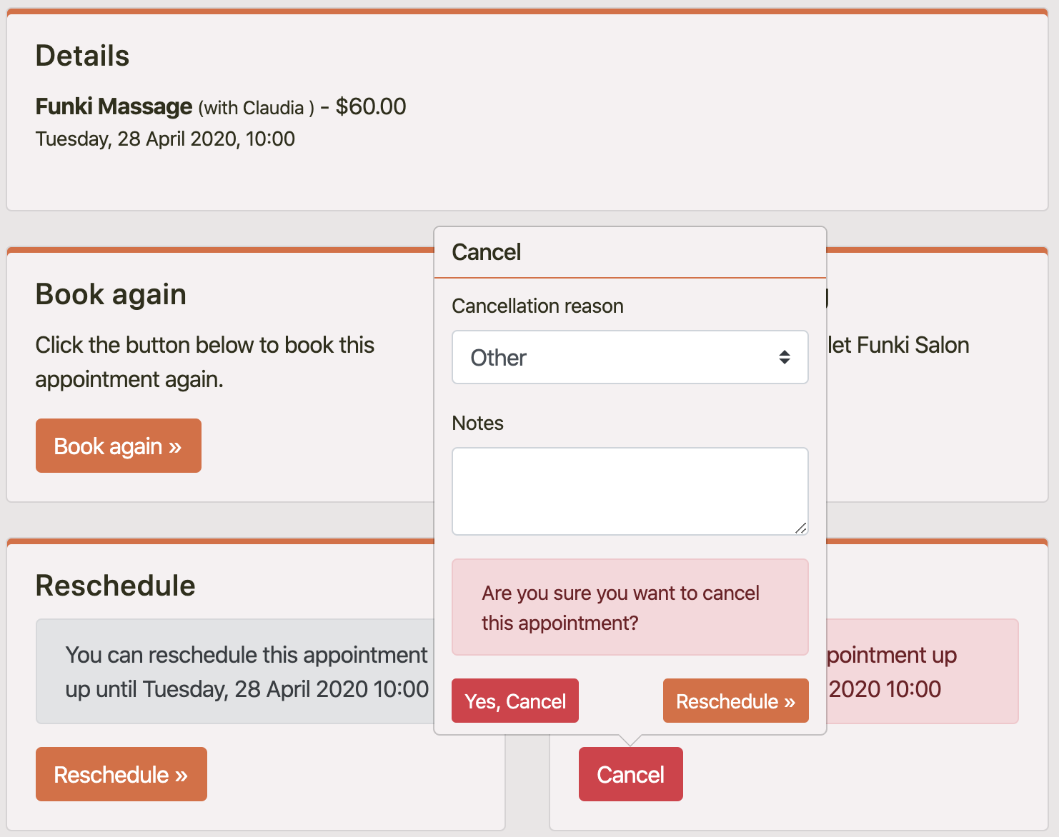 Cancellation reasons...you can now collect information on why customers ...